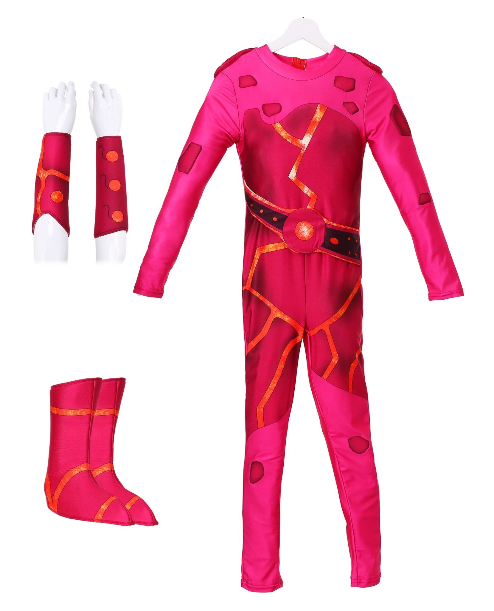 Lava Girl Costume – Superhero Fire Character - Sinderella